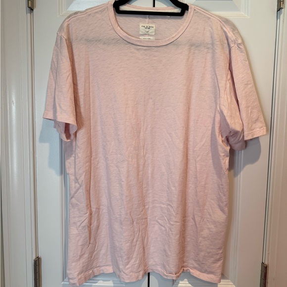 rag & bone | Shirts | Womens Rag Bone Pink Tshirt | Poshmark